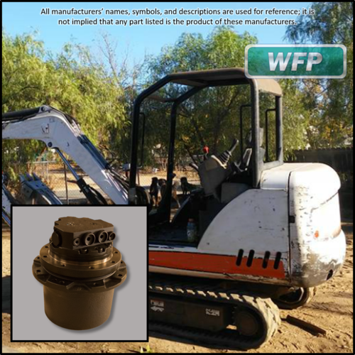 Bobcat 334D Hydraulic Final Drive Motor