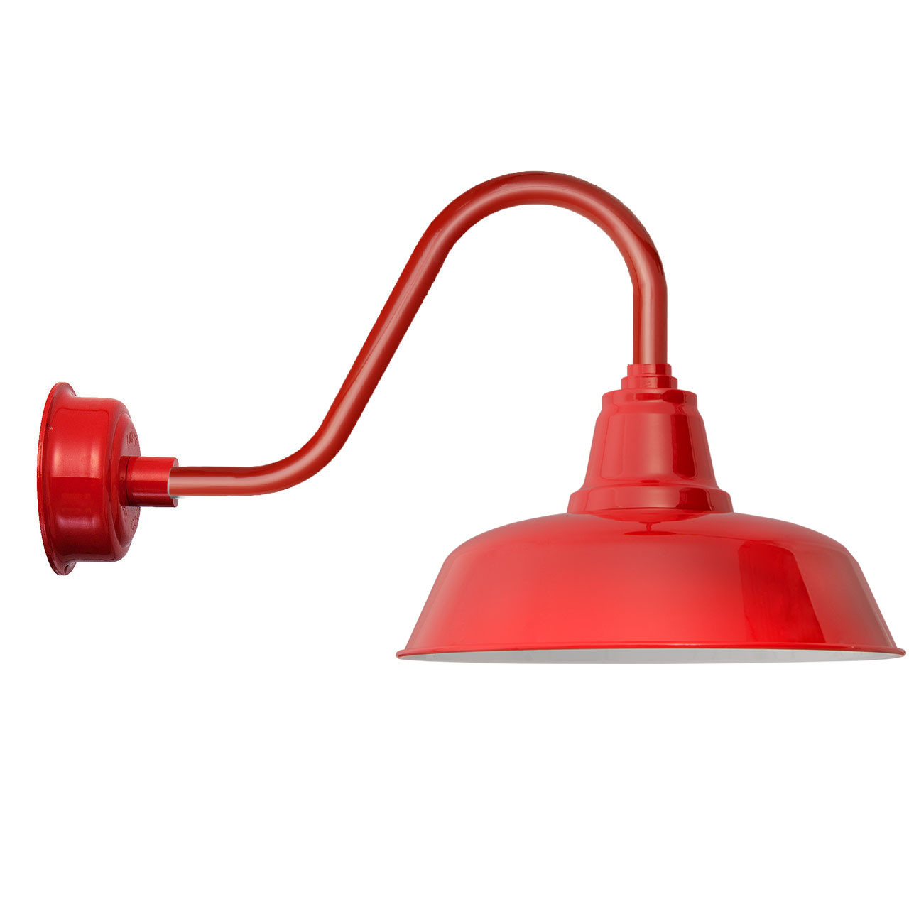 Rustic Red 14" Farmhouse LED Barn Light - Cocoweb - Quality LED ...