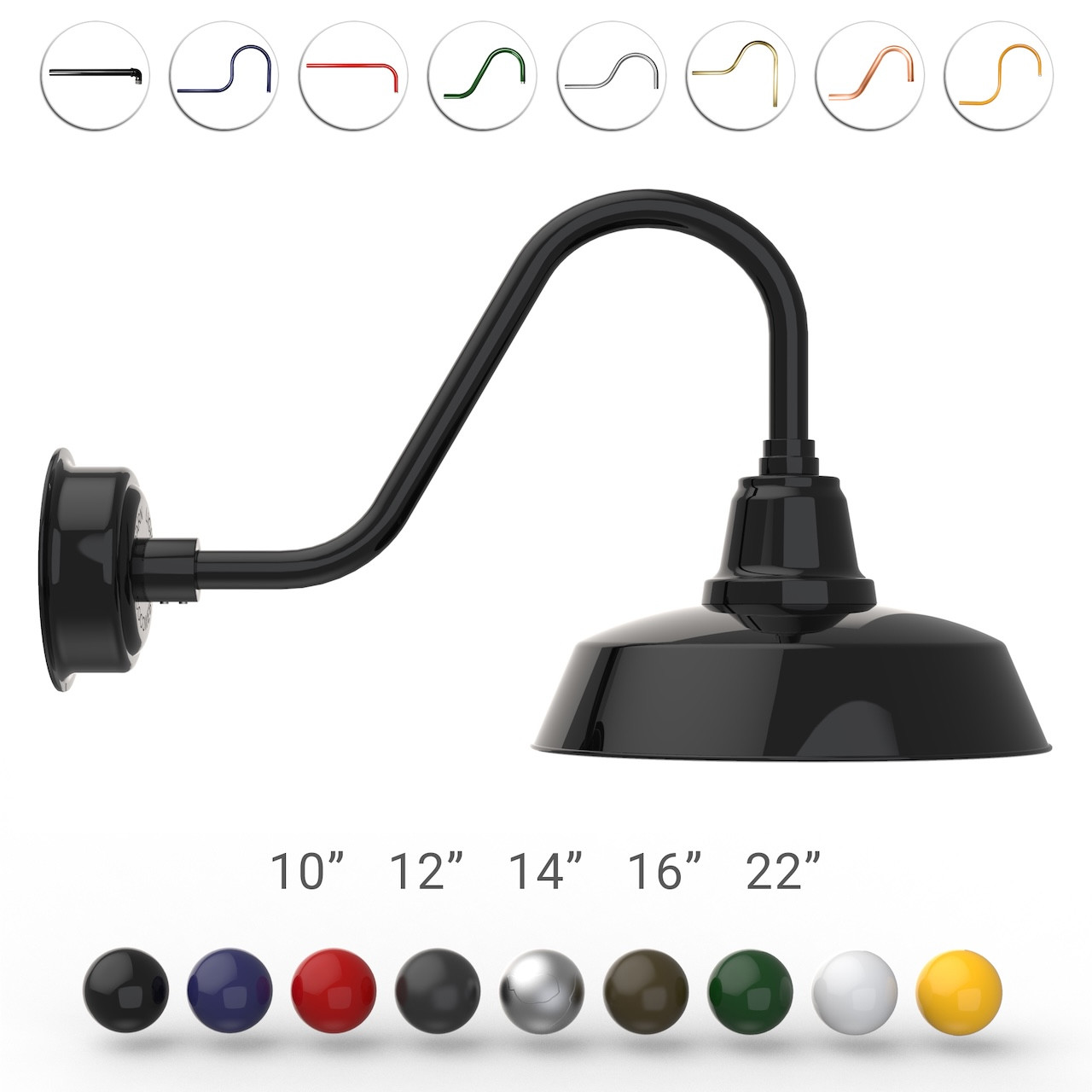 Indoor & Outdoor LED Barn Lights: Goosenecks, Sconces, Pendants & much more