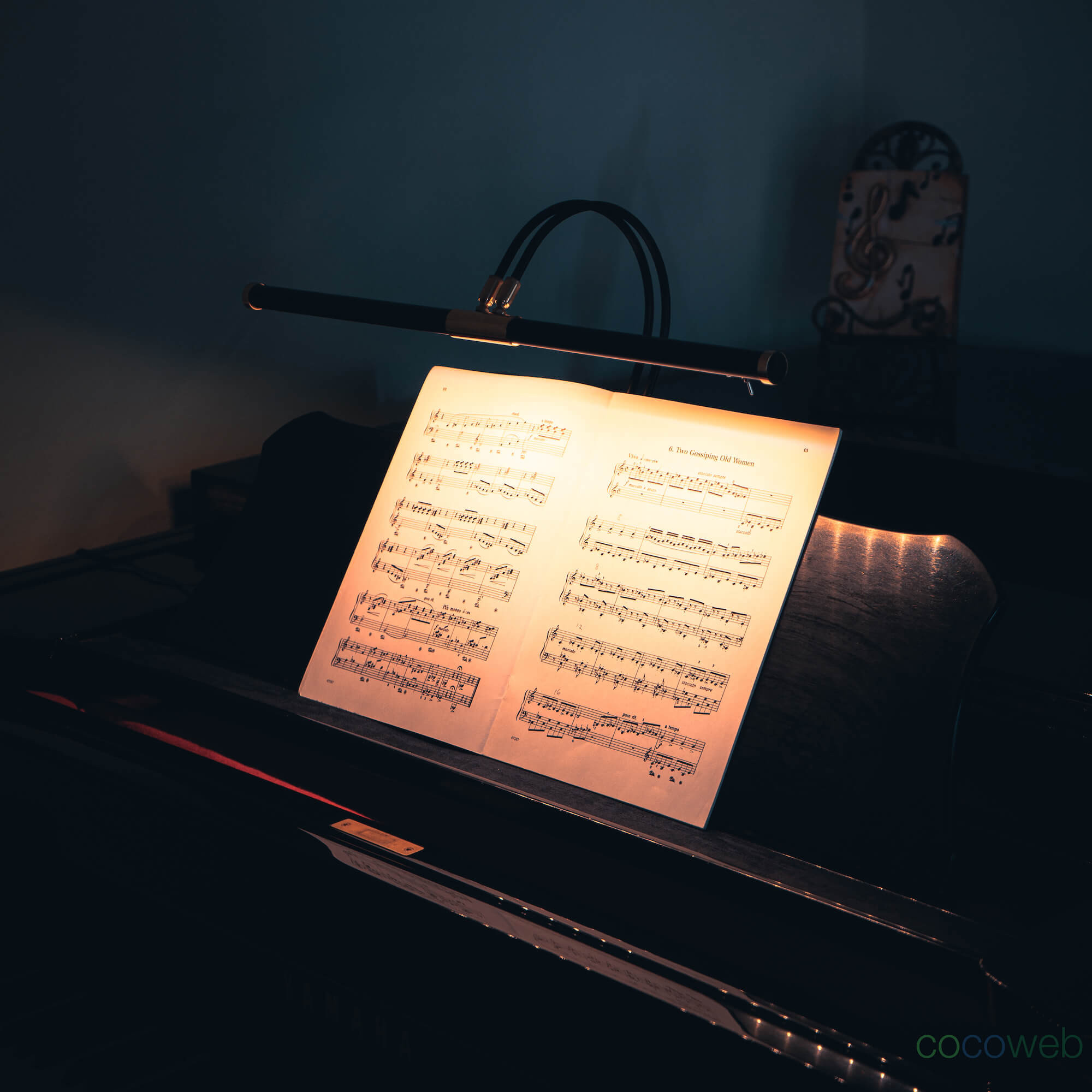 Customizable 22" LED Grand Piano Lamp - Cocoweb - Quality LED Lighting ...