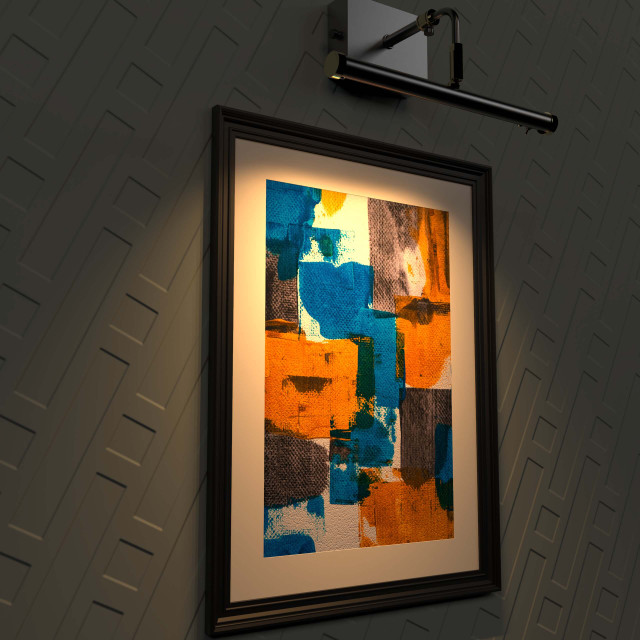 Customizable Tru Slim Wall Mounted Picture Light - Cocoweb - Quality ...