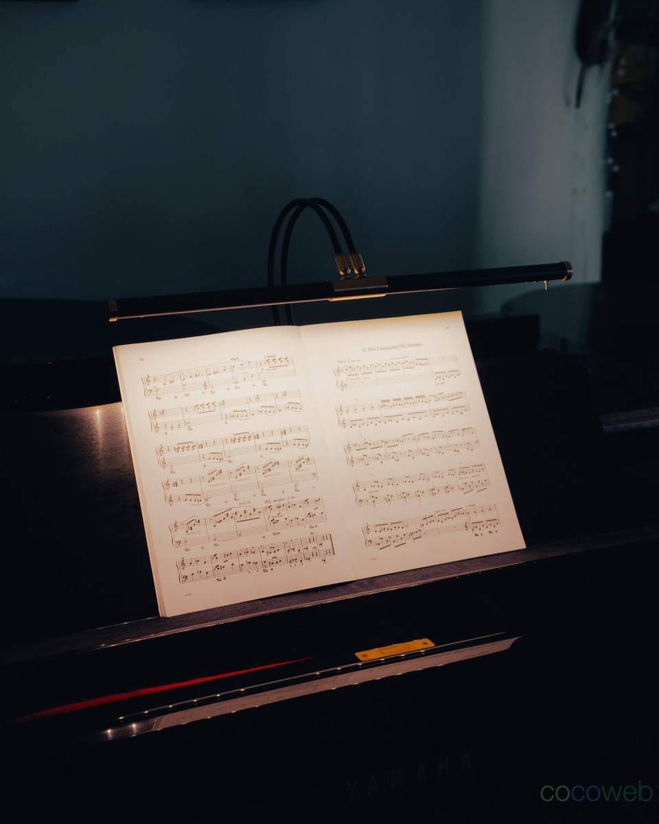 Customizable 22" LED Grand Piano Lamp - Cocoweb - Quality LED Lighting ...