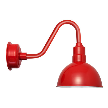 10" Blackspot Vintage Cherry Red LED Barn Lights - Cocoweb - Quality ...