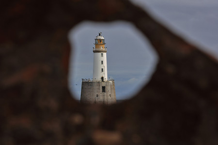 Rattray Head Lighthouse, UK by Fotodynamics / Ted Carlson - TCUKRRLH6 ...