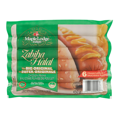 The Big Original Chicken Frank Frankfurters (900g) - ZABIHA…