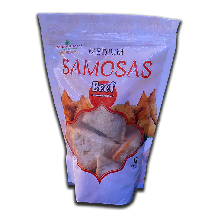 Halal Frozen Beef Samosa 12Pcs - Cedar's Deli - DIZIN Online Store
