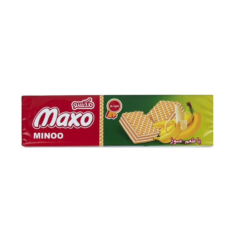 Wafer with Banana Flavour (ویفر با طعم موز) - Minoo | DIZIN