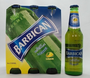 Barbican - Lemon Non-alcoholic Malt Drink 6 x 330 ml | DIZIN