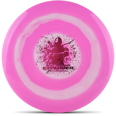Explorer Gold Bullseye - Isaac Robinson Team Series - Everything Disc Golf