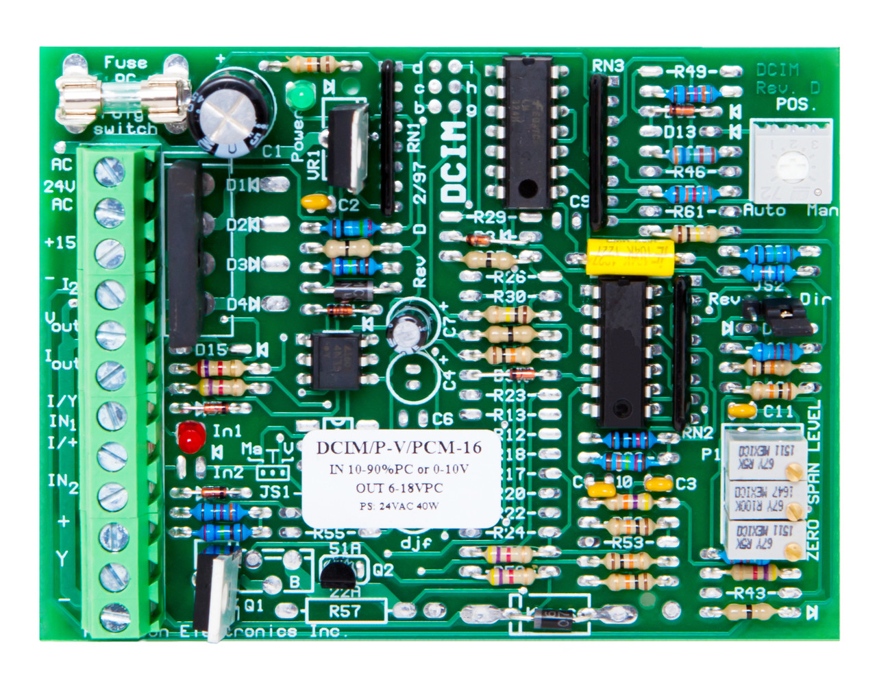 DCIM-PCD/PC-VDC: Phase Cut Signal Driver - Atkinson Electronics