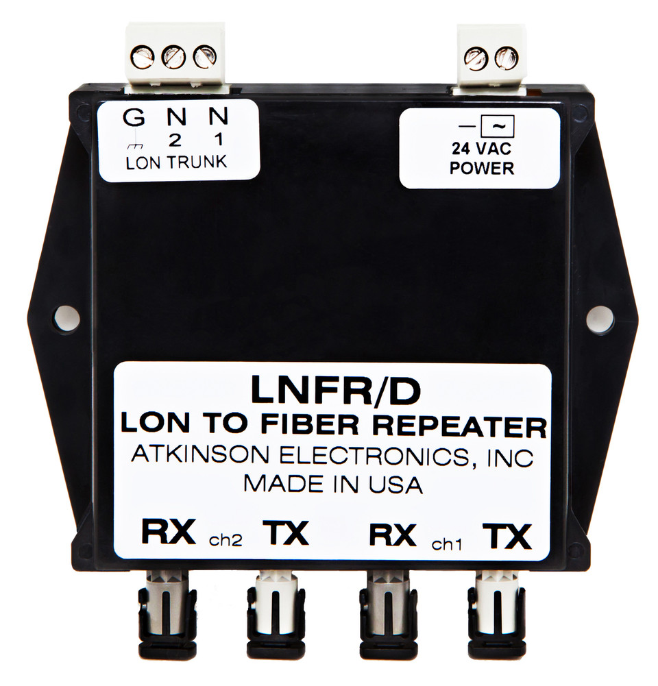 LNFR/S Lonworks Single Network Fiber Optic Repeater