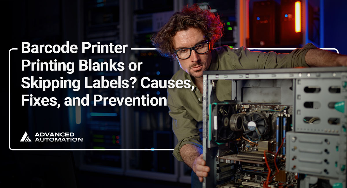 Barcode Printer Printing Blanks or Skipping Labels? Causes, Fixes, and ...