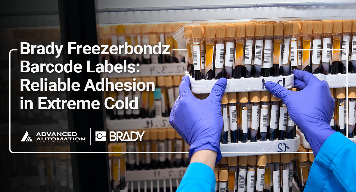 Brady Freezerbondz Barcode Labels: Reliable Adhesion in Extreme Cold ...