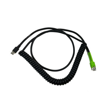 Zebra 3600 Series Scanner Shielded USB Cable (12' Coiled) - CBA-UF8-C12ZAR