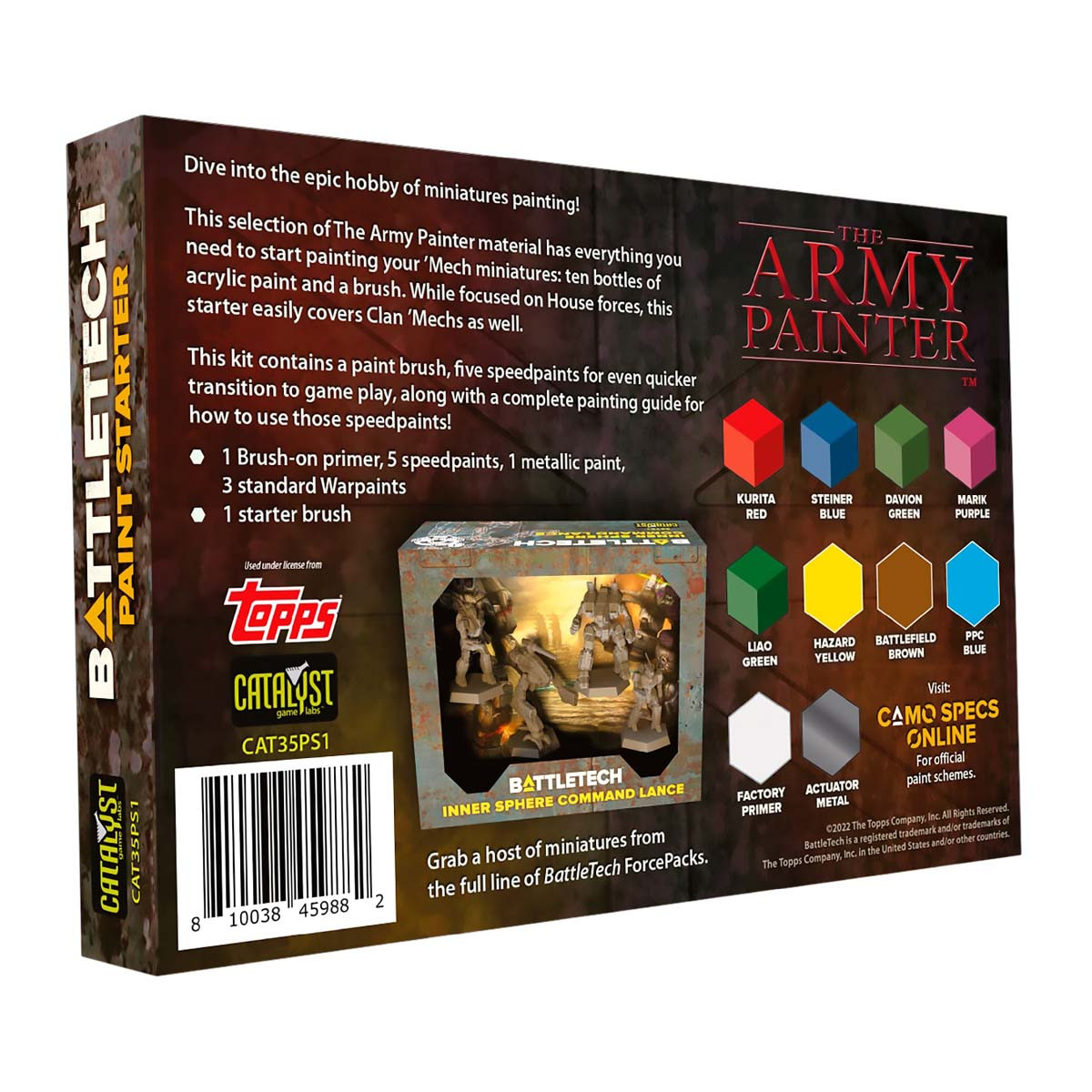 BattleTech: Paint Starter - Gotham City Hobbies / BattleCityGym