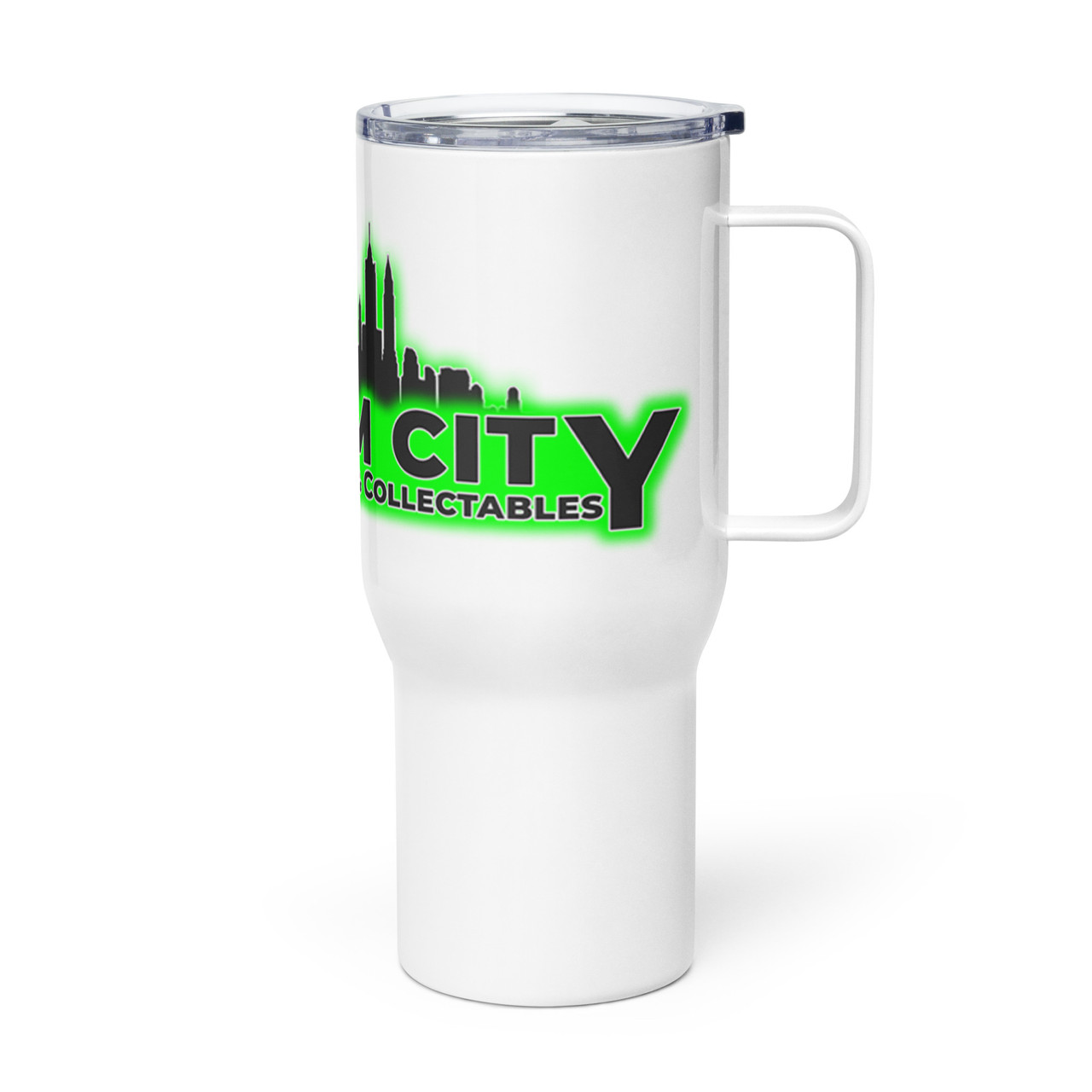 Gotham City Travel mug with a handle - Gotham City Hobbies / BattleCityGym