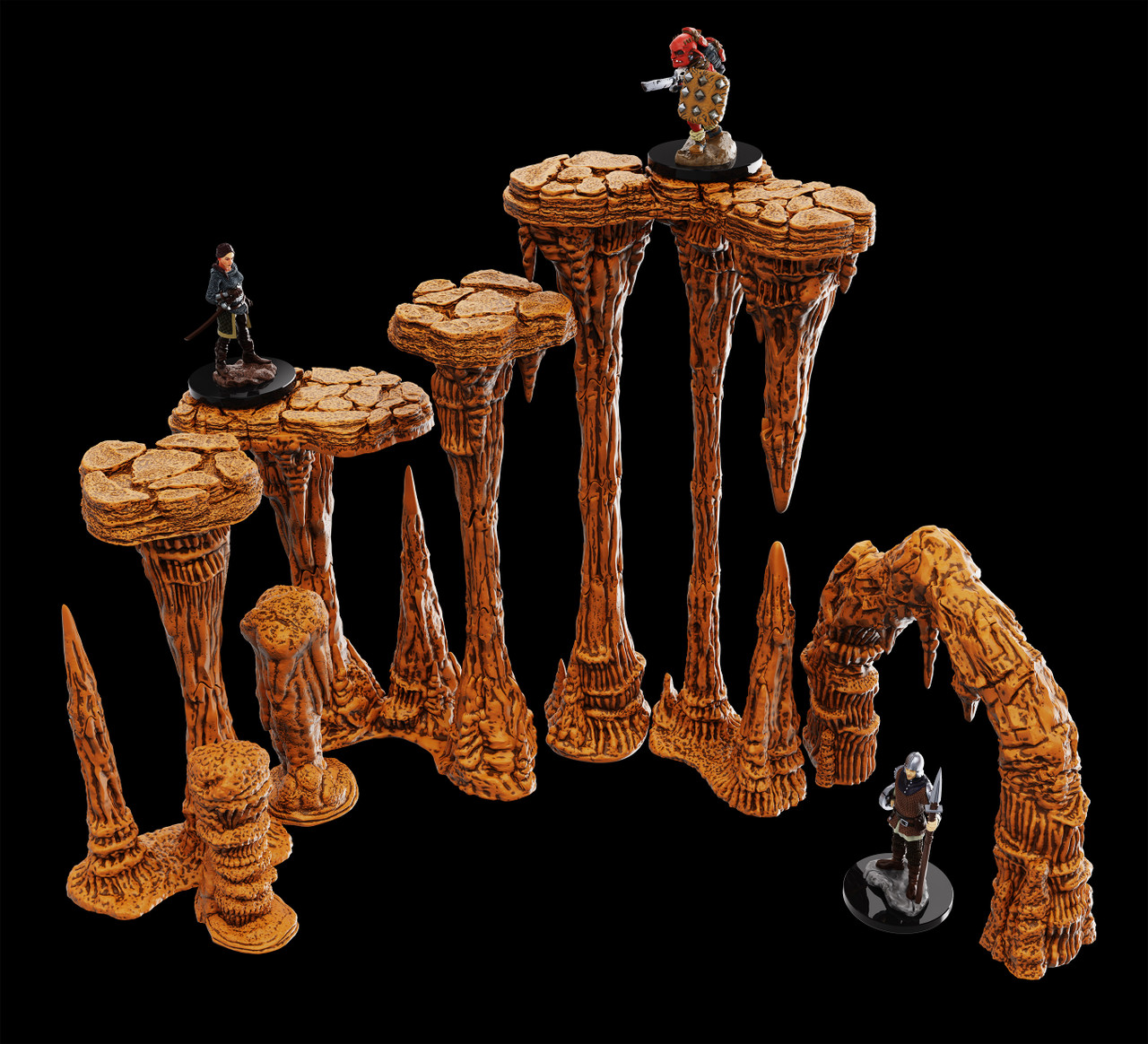 WarLock Tiles Expansion - Stalactites & Stalagmites - Gotham City ...