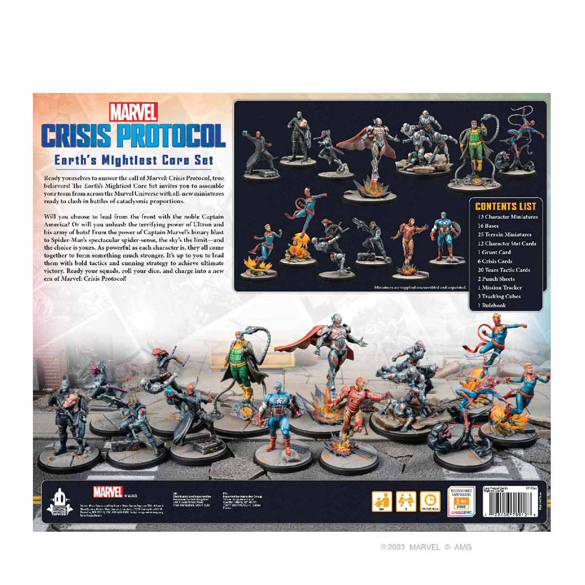 Marvel: Crisis Protocol - Earth's Mightiest Core Set - Gotham City Hobbies / BattleCityGym