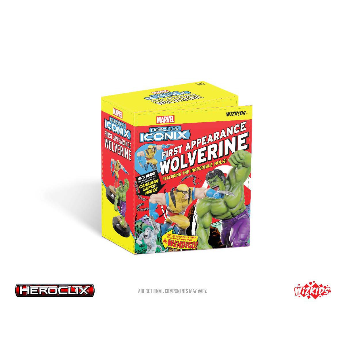 Marvel HeroClix Iconix: First Appearance Wolverine - Gotham City ...