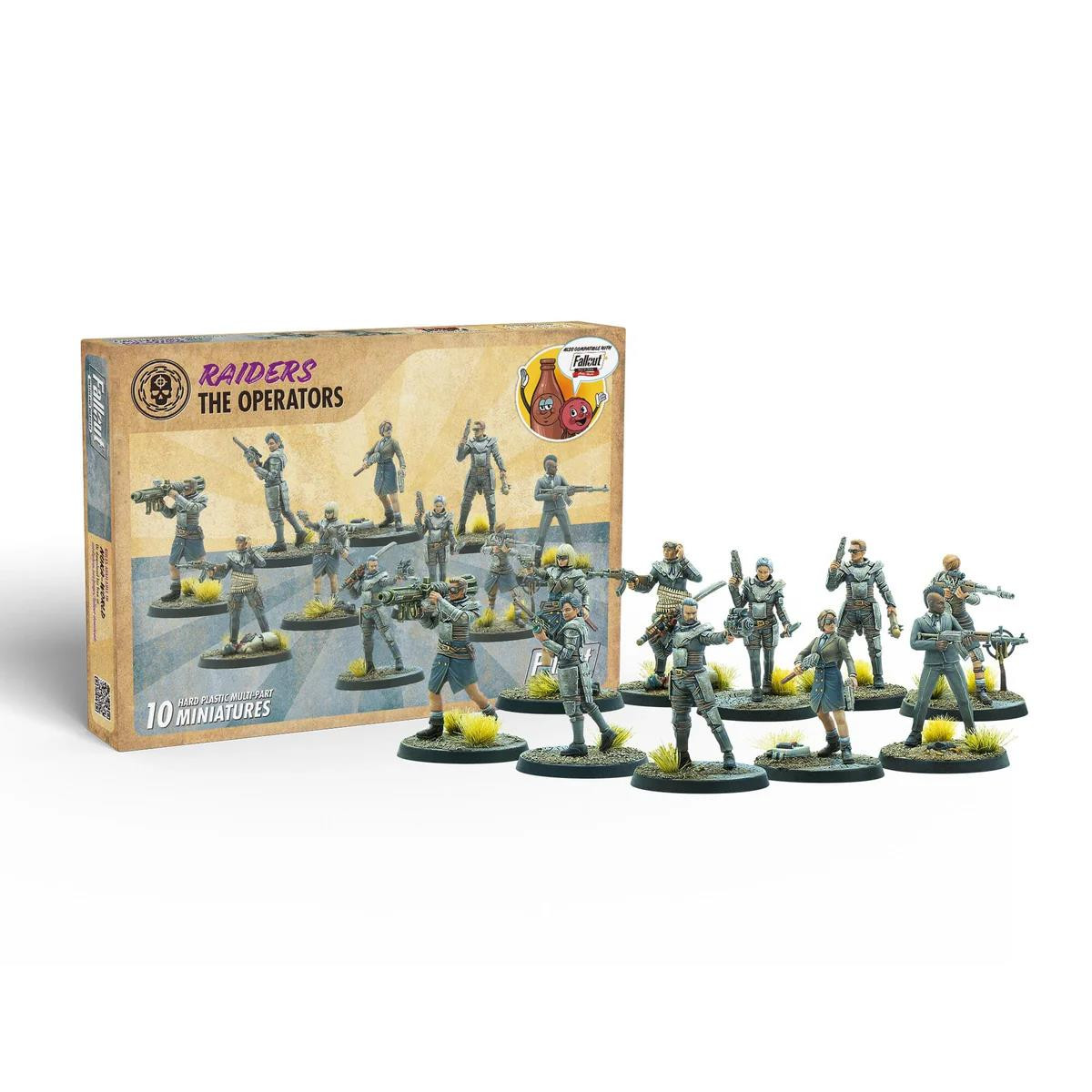 Fallout: Miniatures - Raiders: The Operators - Gotham City Hobbies ...