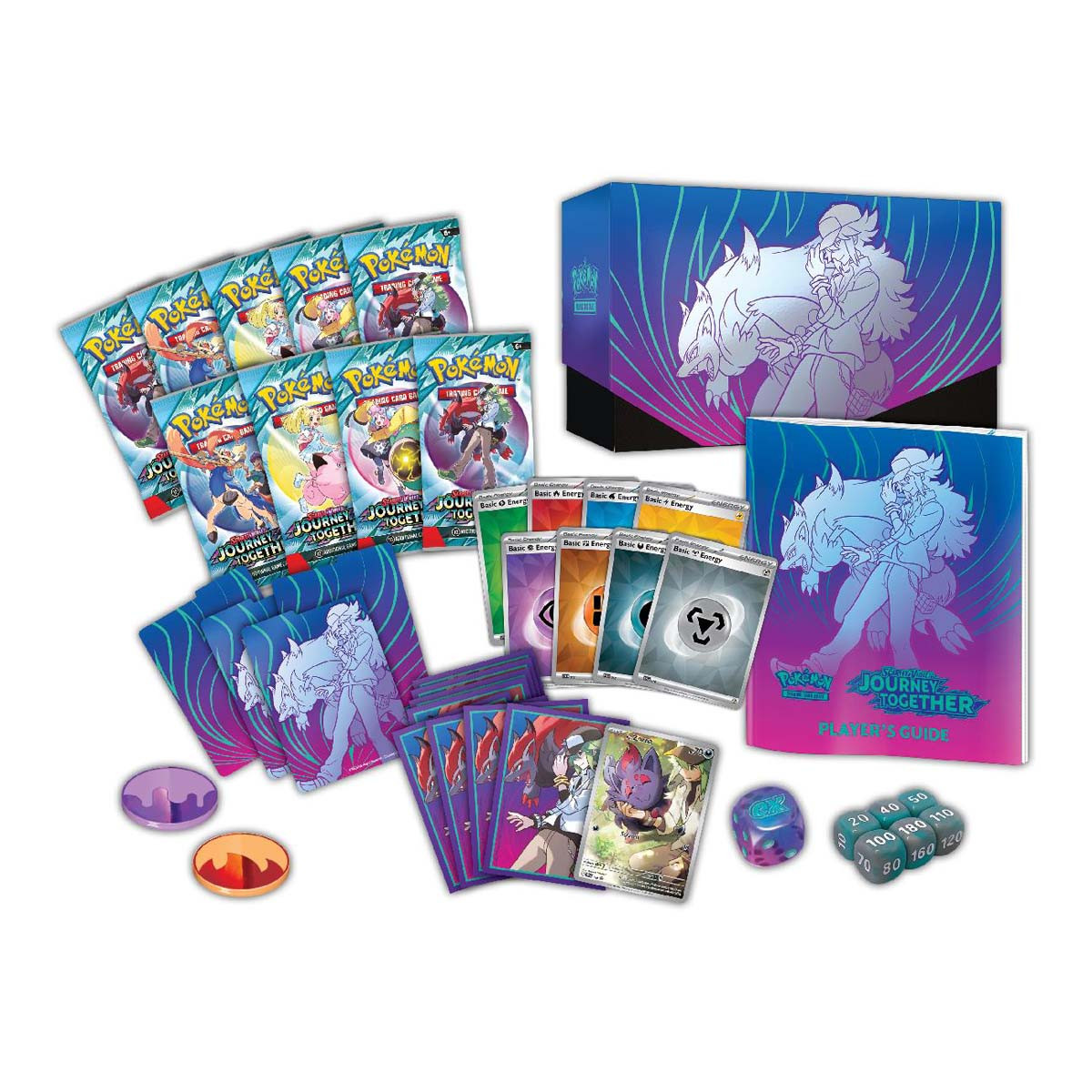 Pokémon TCG: Scarlet & Violet— Journey Together Elite Trainer Box ...