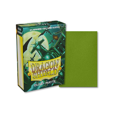 Dragon Shield - Olive - Matte Sleeves - Japanese Size - Gotham City ...
