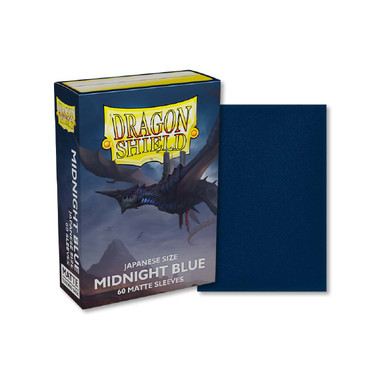 Dragon Shield - Midnight Blue - Matte Sleeves - Japanese Size - Gotham ...