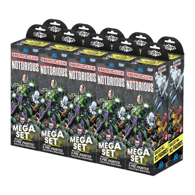 DC HeroClix: Notorious Booster Brick - Gotham City Hobbies / BattleCityGym