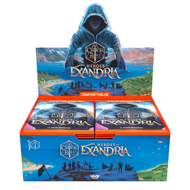 Critical Role: Heroes of Exandria Booster Display - Gotham City Hobbies ...