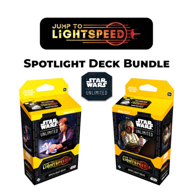 Star Wars: Unlimited - Jump to Lightspeed Spotlight Deck Bundle ...
