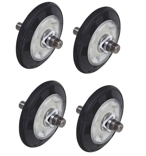 DLE4801W Drum Support Roller Wheel - 4 Pack - ePartsFast.com