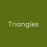 Plates & Bowls - Upscale Designs - Triangles - Cater Supply Direct