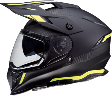 Z1R Range Helmet - Uptake - Black/Hi-Viz - Xl