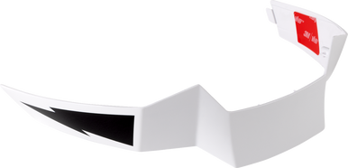 Icon Airflite Rear Spoiler - Redoodle - White