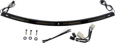 Custom Dynamics Windshield Trim - Sequential Turn Signals - Black Cd ...