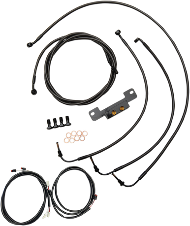 La Choppers Complete Plug-And-Play Cable Kit - 18" - 20" Handlebars ...