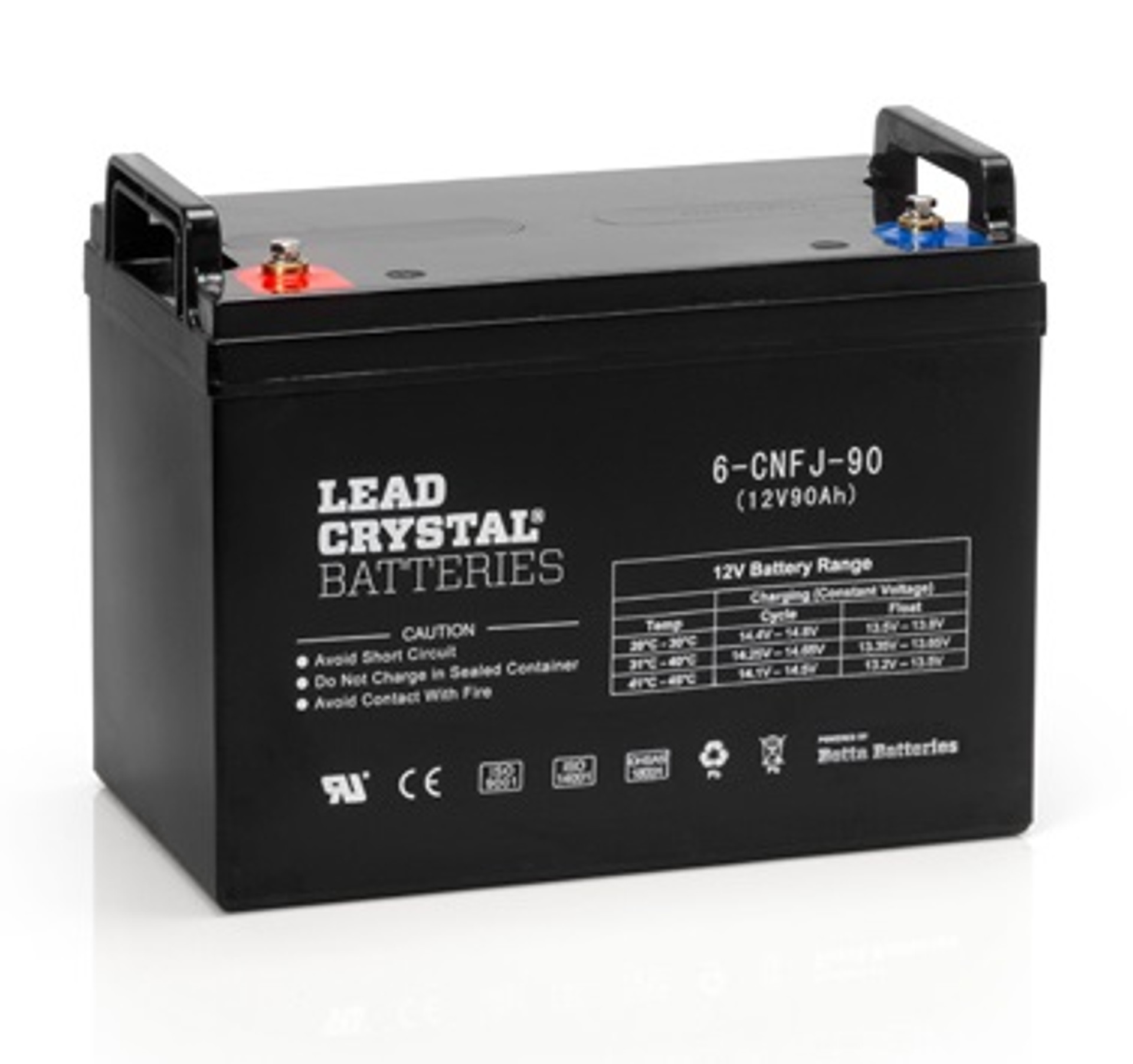 Betta Lead Crystal Battery | 6-CNFJ-90 | 100Ah | 12V Deep Cycle