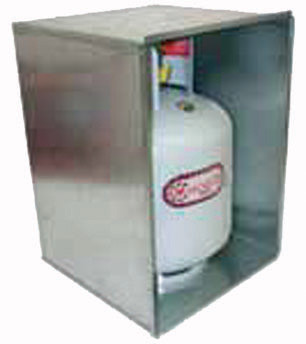 RV Gas Bottle Box | 9Kg Cylinder | Big Red Caravan Parts