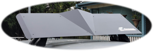 Stealth Deflector | Roof-Mounted Caravan Wind Deflector | Big Red ...