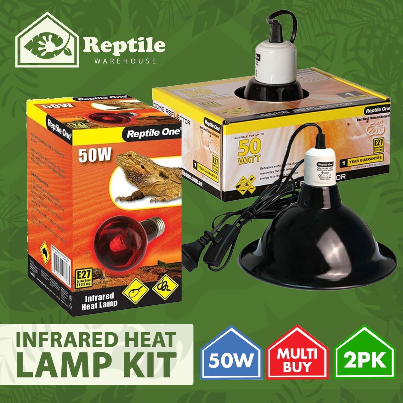 Shop By Brand - Reptile One - Heating - Heat Lamps - Page 1 - The ...