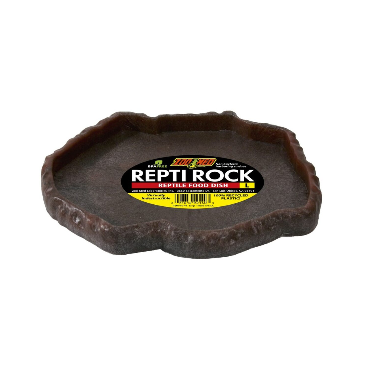Zoo Med Repti Rock Food Dish Large