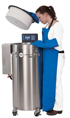 MVE 205AF-GB Series Automatic Fill Liquid Nitrogen Freezer Tank | Cryo ...