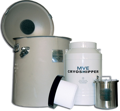 CryoShipper Extra Capacity IATA Dry Vapor Shipper | Cryo Associates