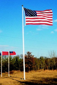 US 5 X 9-1/2' 2-PLY POLYESTER OUTDOOR FLAG