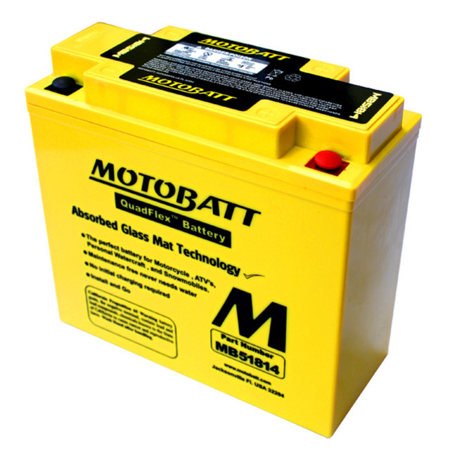 MotoBatt MB51814 22Ah 220 CCA Battery | thebattery.com
