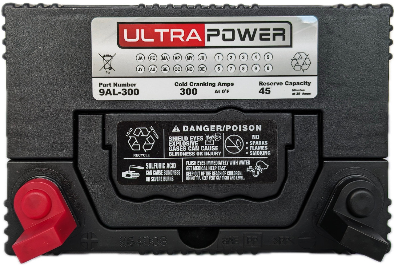 ULTRAPOWER 9AL-300 Battery | thebattery.com