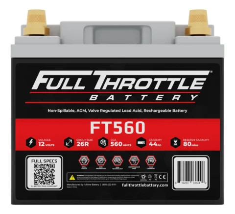 Fullriver FT560 Group 26R 44Ah 560 CCA Battery | thebattery.com