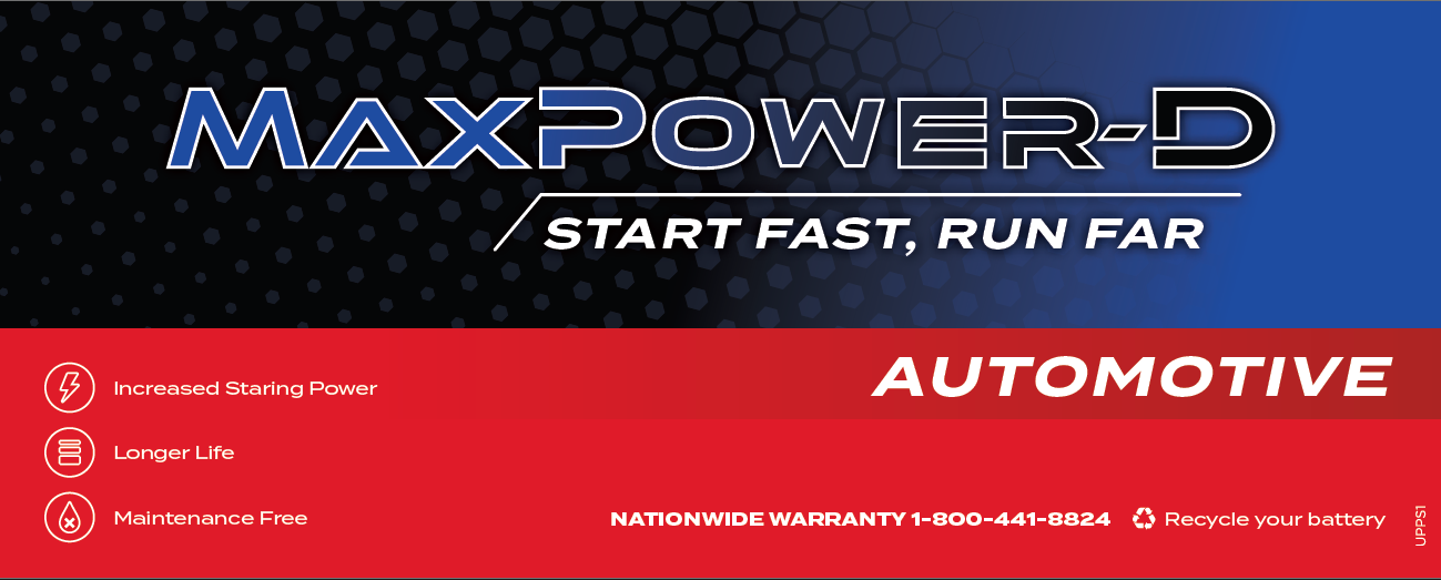 Maxpower-D 8A8D Battery | thebattery.com