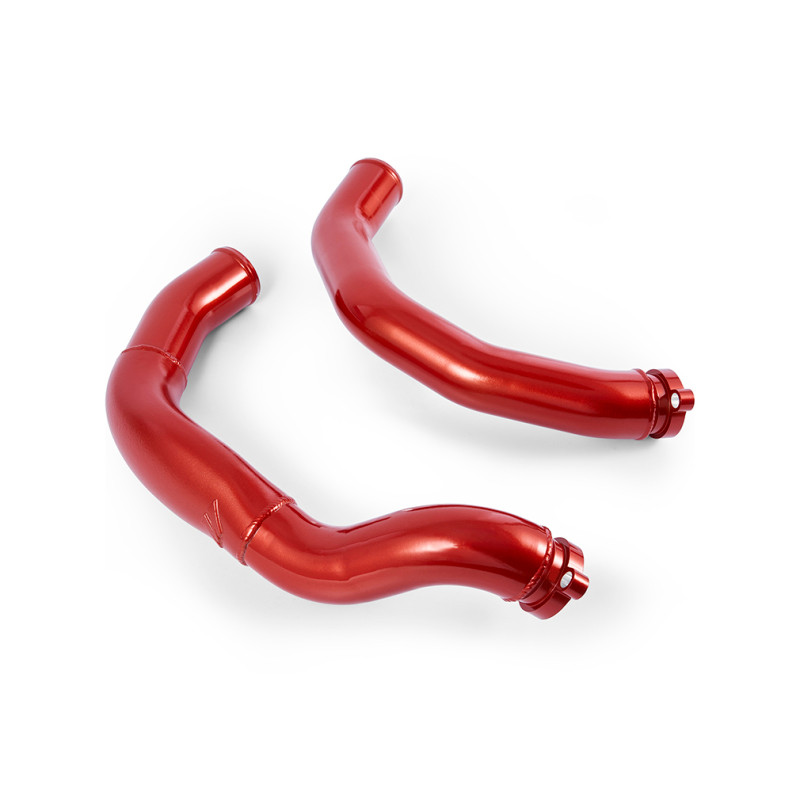 Mishimoto 15-20 BMW F80 M3/M4 Intercooler Pipe Kit - Sakhir Orange - ModBargains