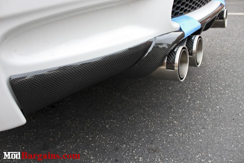 *Carbon Fiber M3 Rear Diffuser for 2008-12 BMW M3 Coupe [E92] V-Style ...